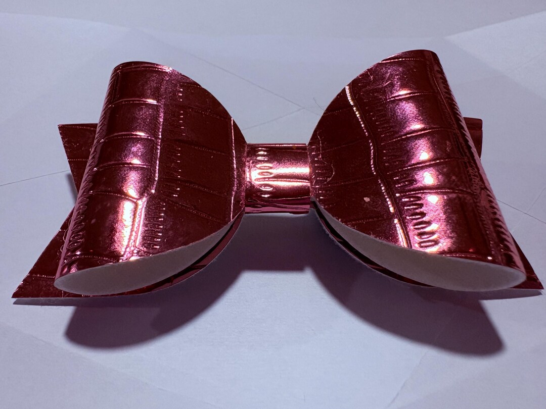 Medium Rose Gold Hair Bow, Perfect for Little Feet and Happy Heads! - Etsy