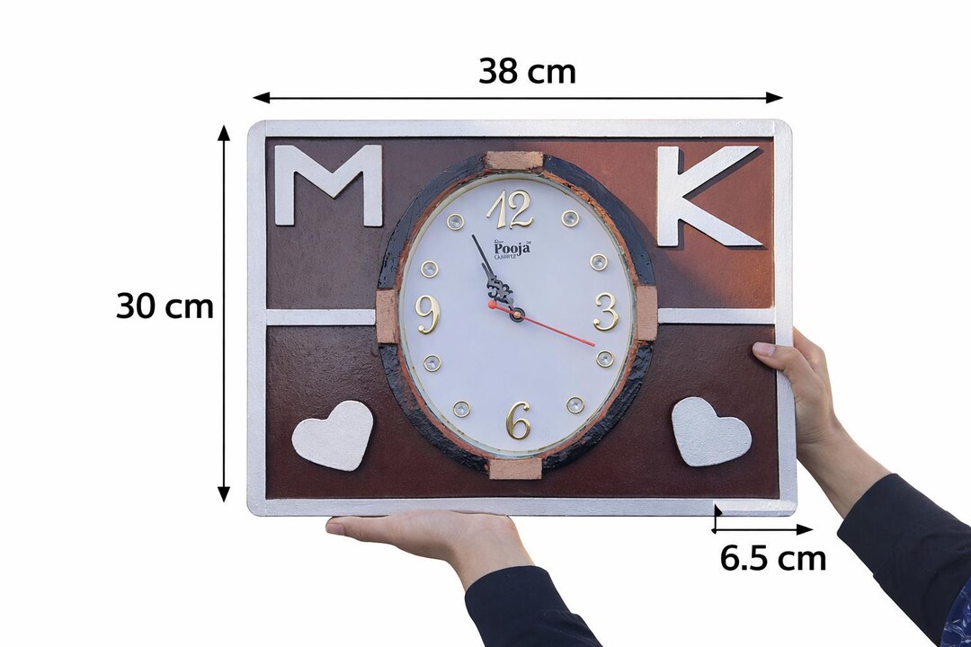 Personalized Wall Clock With Names | Anniversary Gift | Custom Home ...