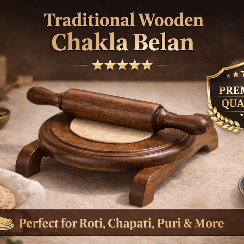 Chakla Belan Wood - Etsy