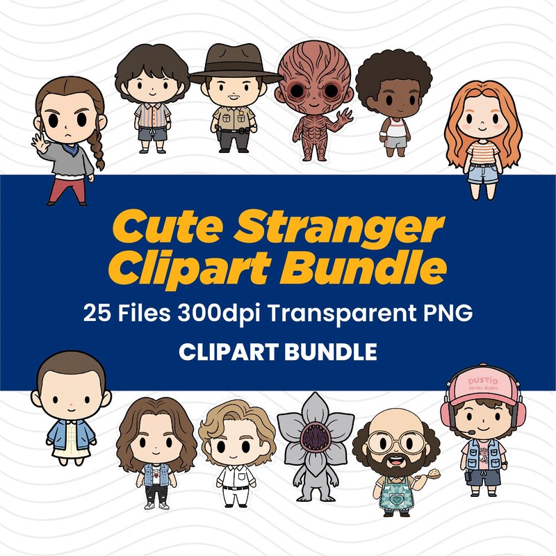 Strangers Things Chibi - Etsy