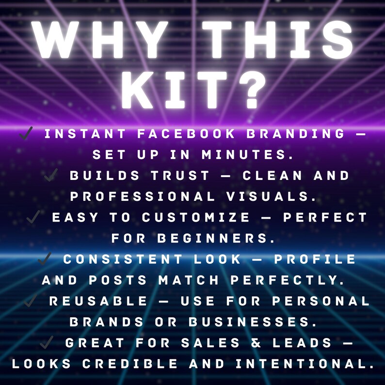 Facebook Branding Kit, Canva Templates, Profile Cover, Business Starter ...