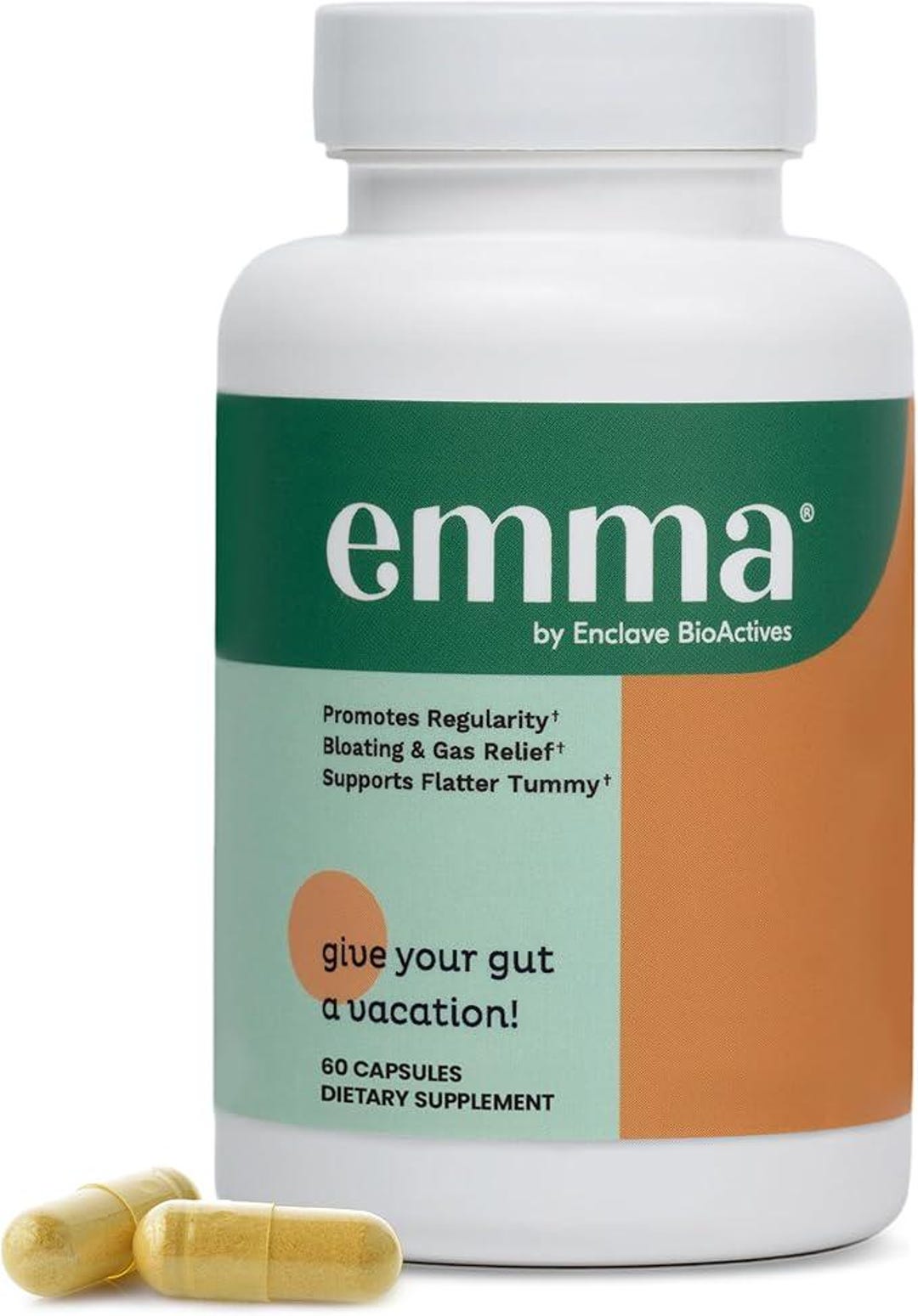 Pack of 1 Emma Gut Health Doctors Endorsed Supplement - 60 Capsules - Etsy