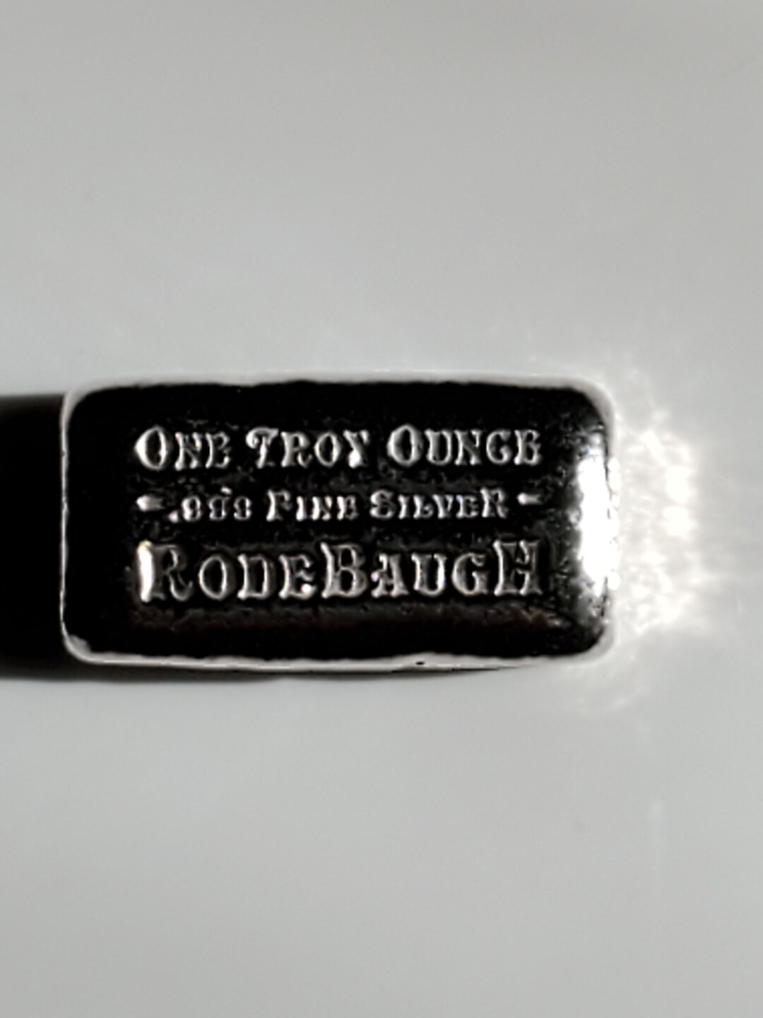 Rodebaugh 1oz Classic Silver Bar - Etsy