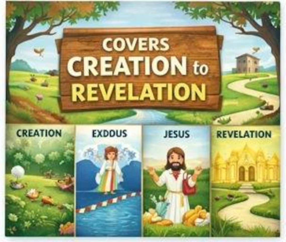 Littlemustard™ 52-week Bible Curriculum | Ages 7-12 (printable PDF) - Etsy