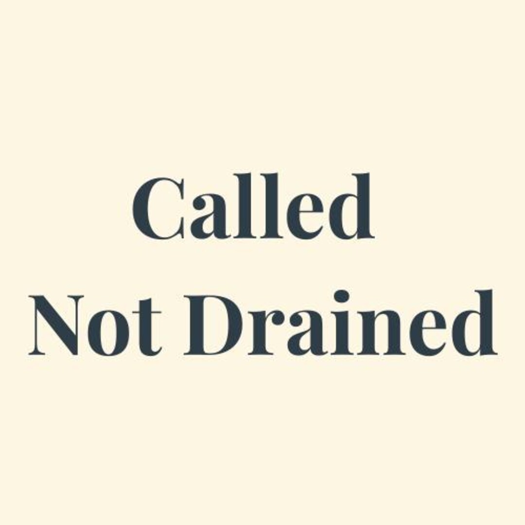 Called Not Drained™ Burnout Workbook + Self Assessment | Faith Based ...