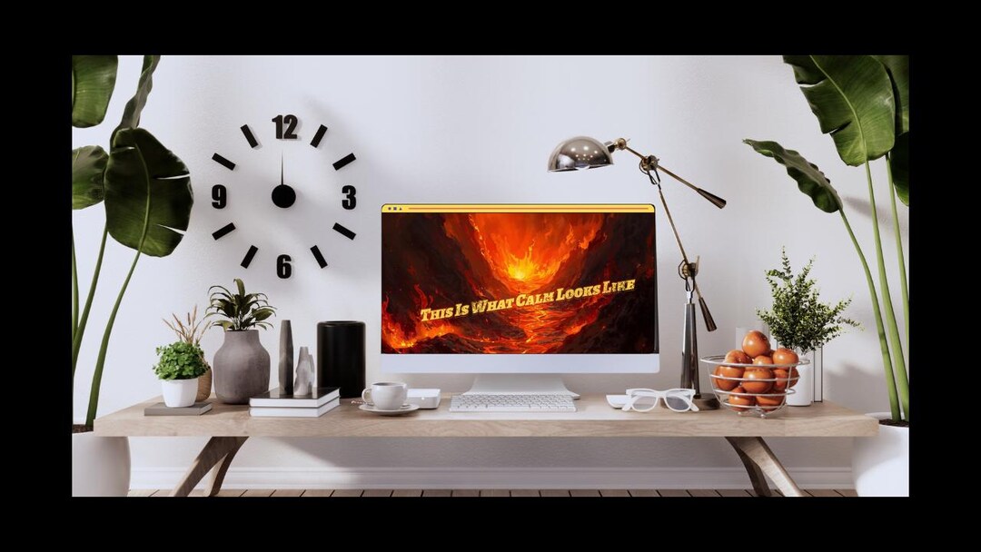 This is What Calm Looks Like Desktop Wallpaper Digital Download EMD EMS ...