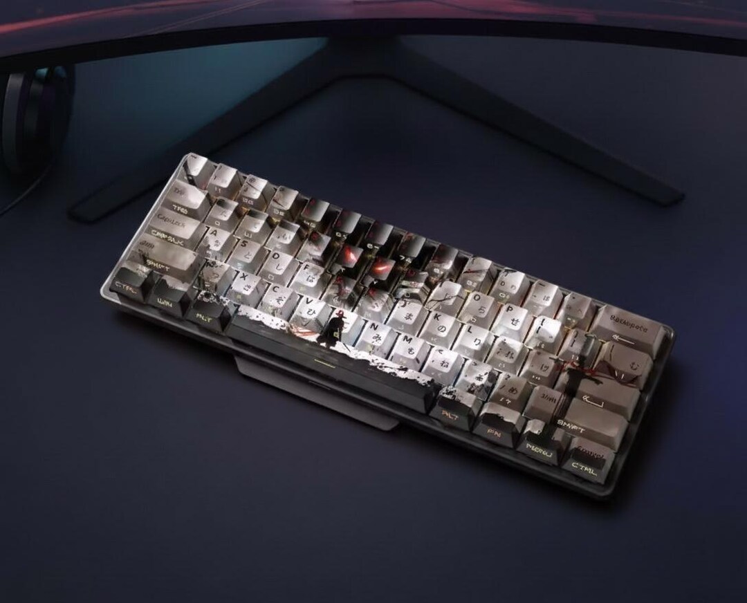 Swordsman Keycaps Set 74–129 Keys – Cherry Profile PBT Dye-sub 5-side ...