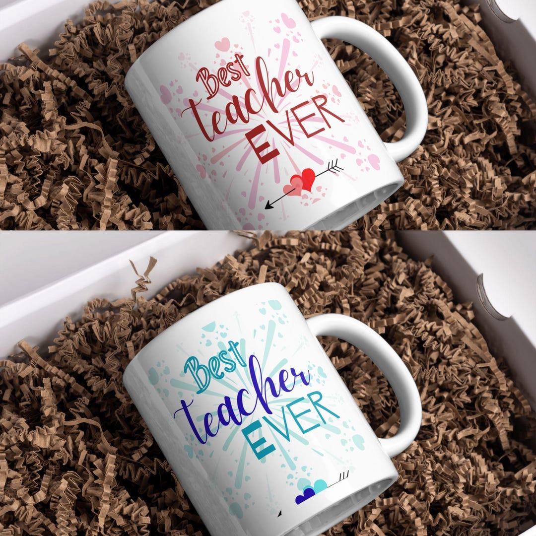 Best Teacher Mug Design | Digital Download | Teacher Appreciation Gift ...