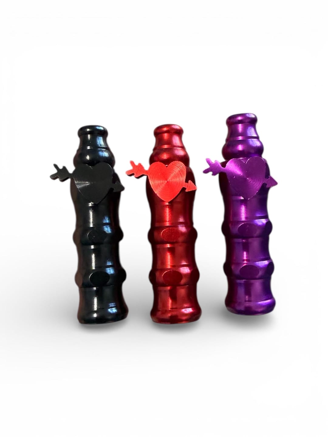 Metal Spice Portion Control Dispenser Heart Bullet Top - for Travel ...