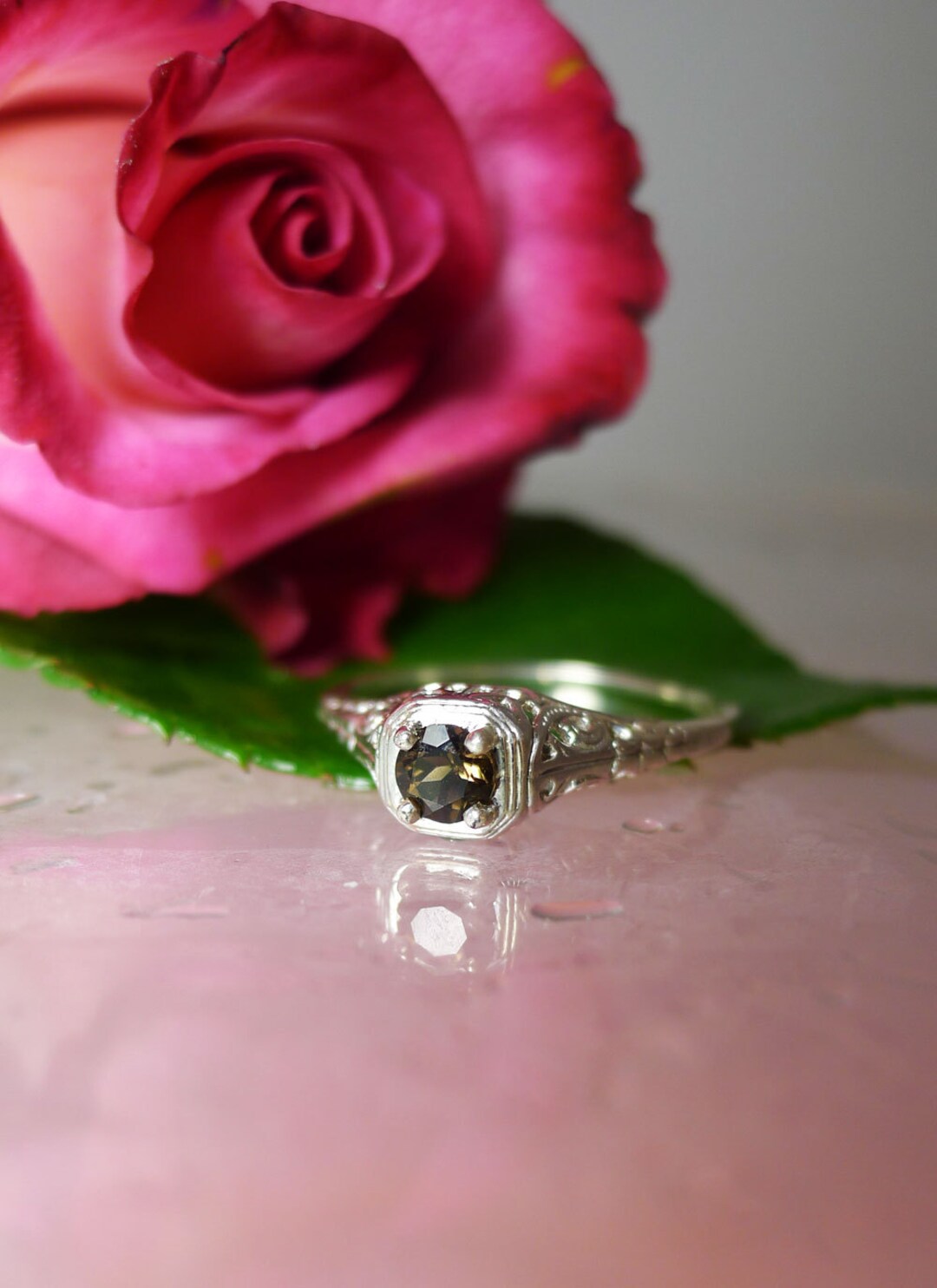 Graduation Ring, Custom Graduation Ring, Custom Made Ring, Smokey ...