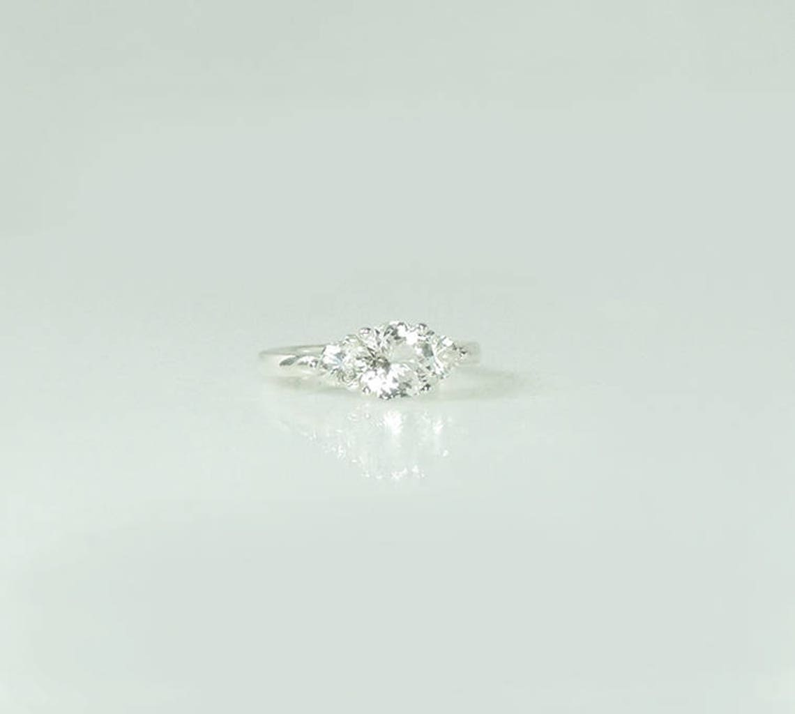 Bespoke Ring Bespoke Engagement Ring Diamond Alternative | Etsy