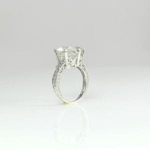 Non Traditional Engagement Ring, Non Traditional Ring, Non Diamond Ring ...