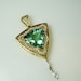 Custom Green Fluorite Jewelry, Green Fluorite Pendant, Fluorite ...