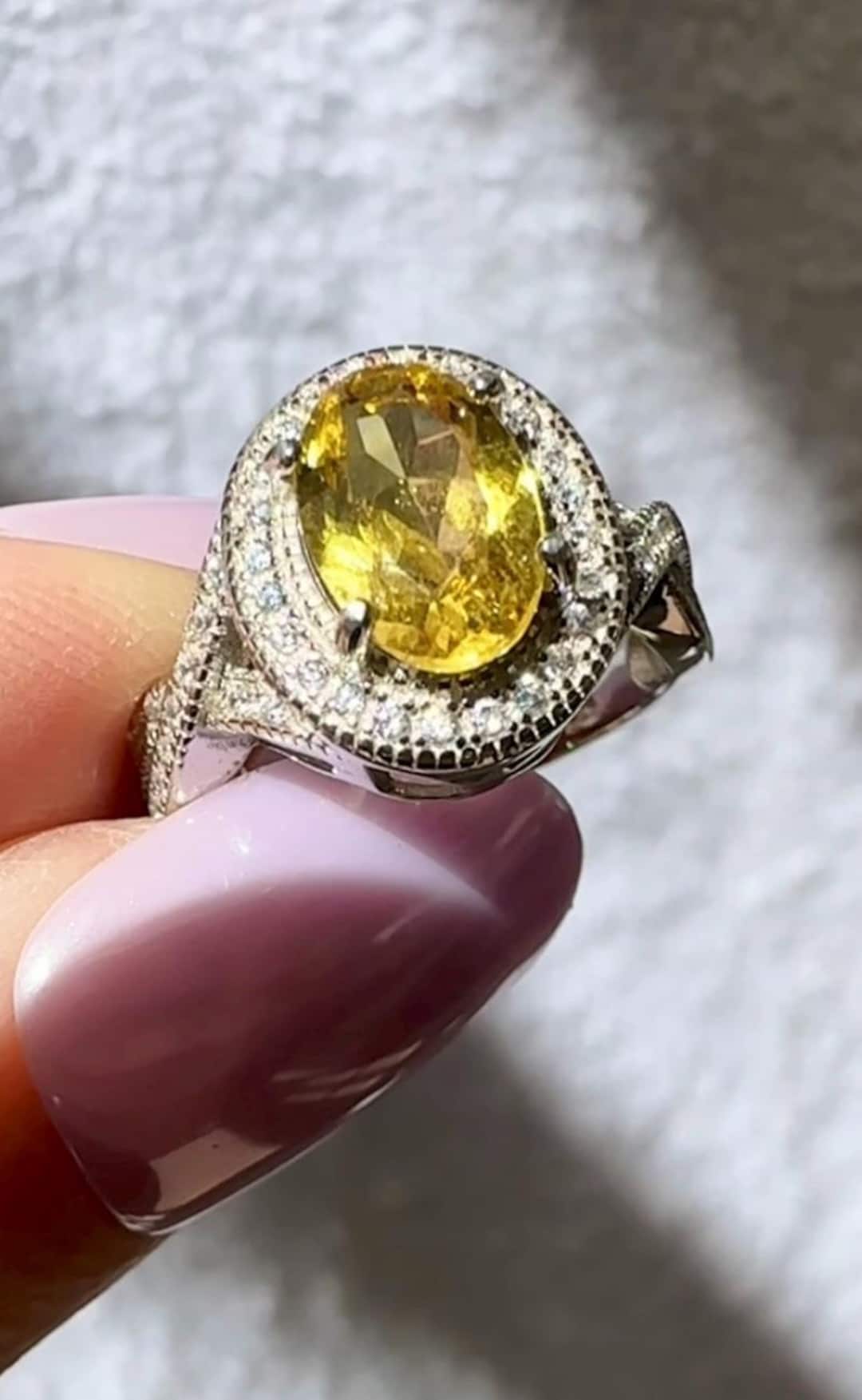 Beryl, Beryl Ring, Yellow Gemstone, Yellow Gem, Beryl Jewelry, Beryl's ...