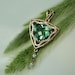 Custom Green Fluorite Jewelry, Green Fluorite Pendant, Fluorite ...