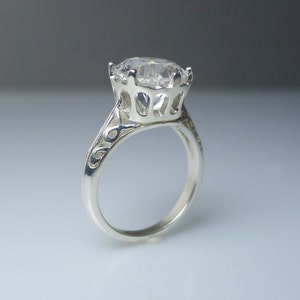Non Traditional Engagement Ring, Non Traditional Ring, Non Diamond Ring ...