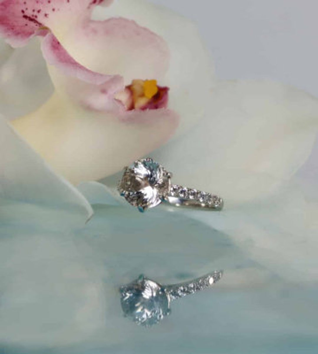 Non Traditional Engagement Ring, Non Traditional Ring, Non Diamond Ring ...