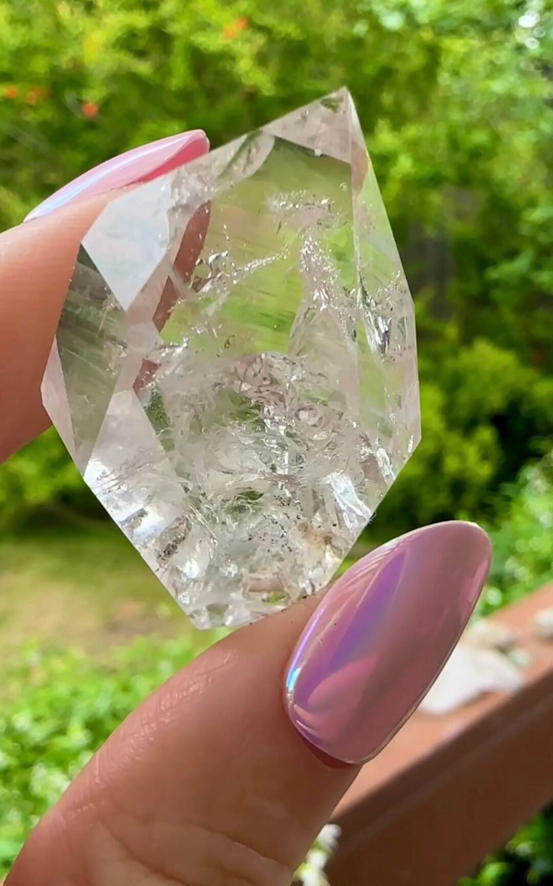 Herkimer Diamond Point, Herkimer Crystal, Meditation, Yoga Decor ...