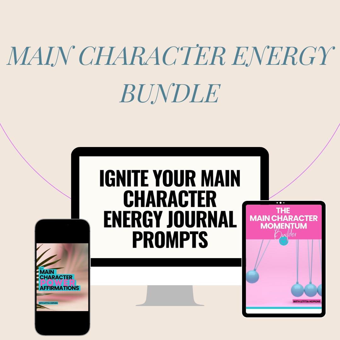 Main Character Energy Bundle - Etsy