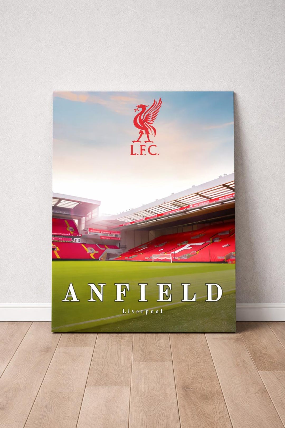 Anfield Stadium Poster | Liverpool Football Iconic Wall Art - Etsy