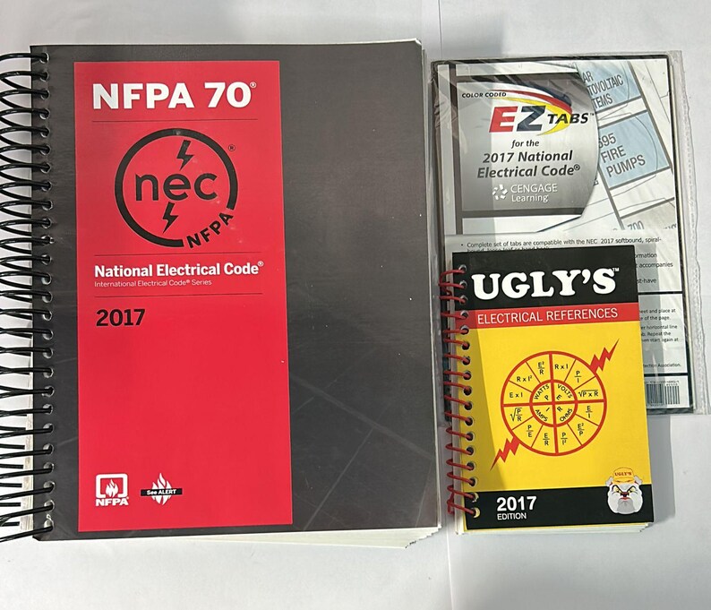 NFPA 70 National Electrical Code NEC 2017 Spiral Bound, Ugly's ...