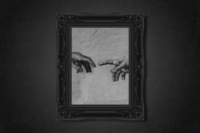 Black and White Michelangelo Artwork Bundle - Etsy