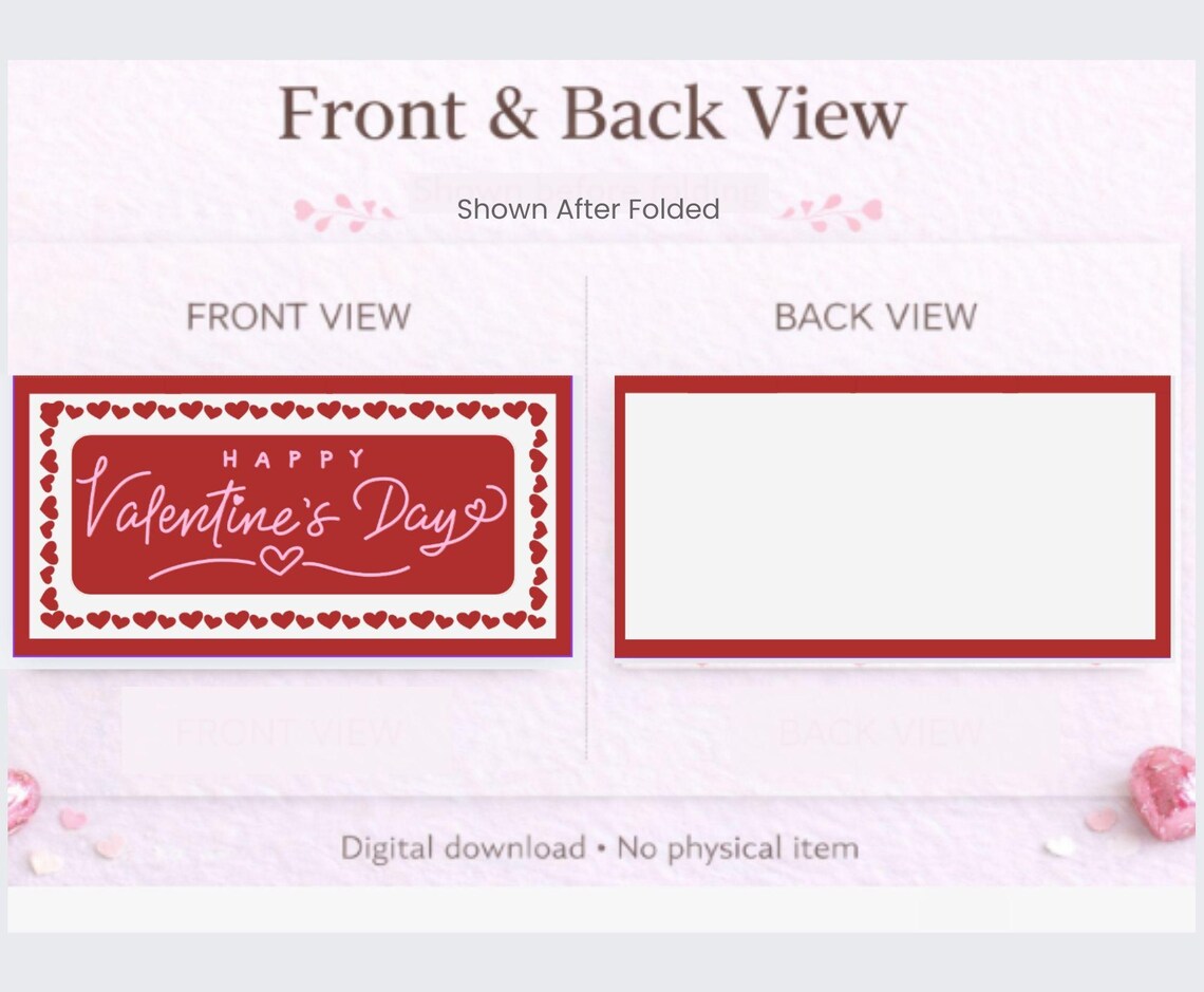 Valentine Treat Bag Topper Printable | Happy Valentine’s Day | Cookie ...