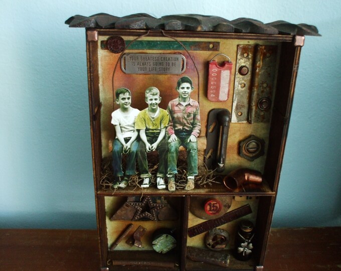 Three Friends Vignette Box - Etsy