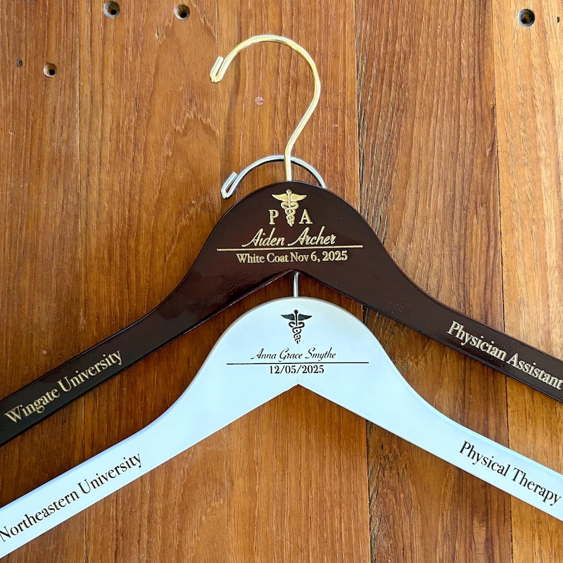 Coat Hanger Wood Custom - Etsy