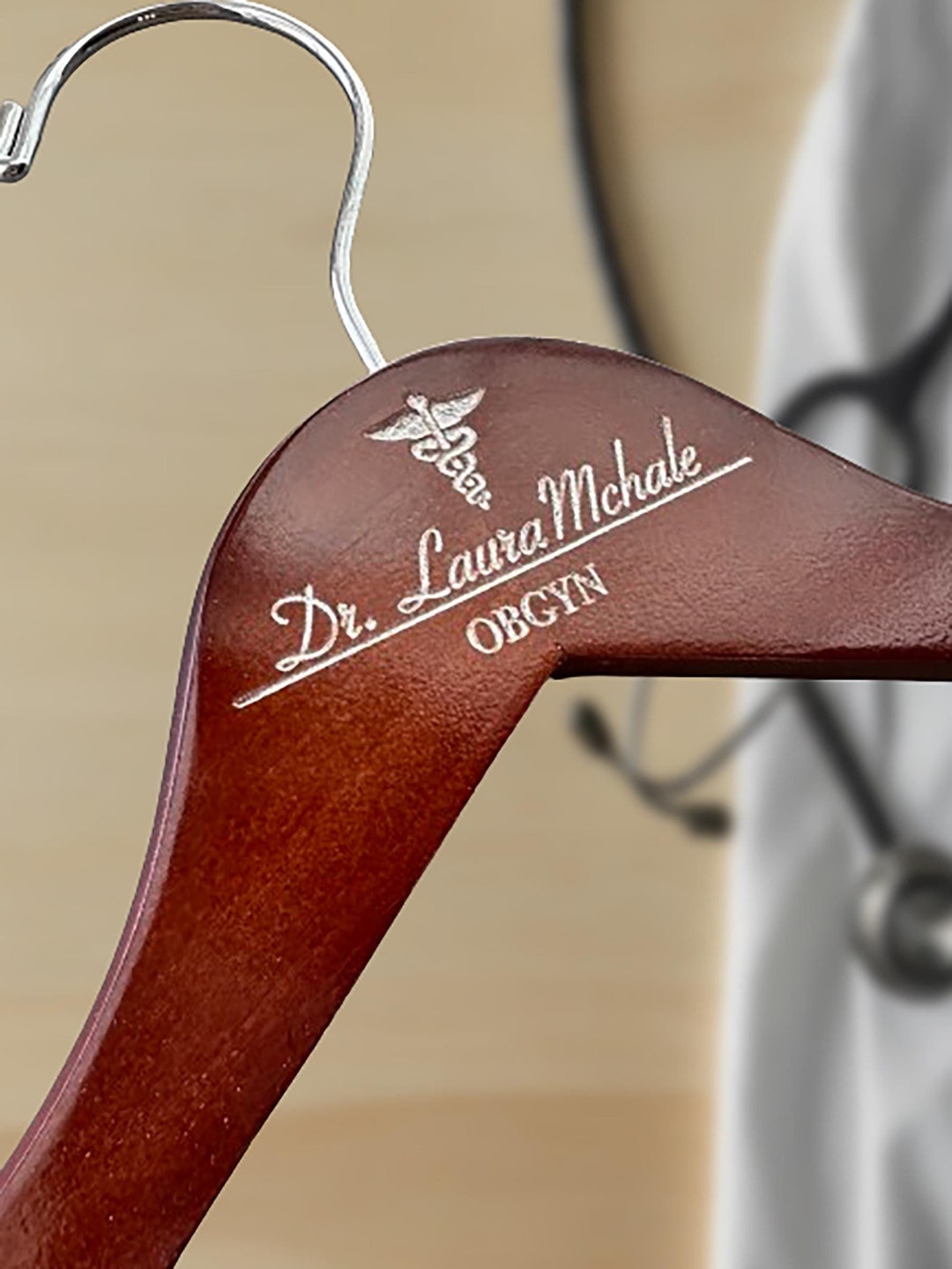 Personalized Engraved Hanger for Doctors Day Gift - Etsy