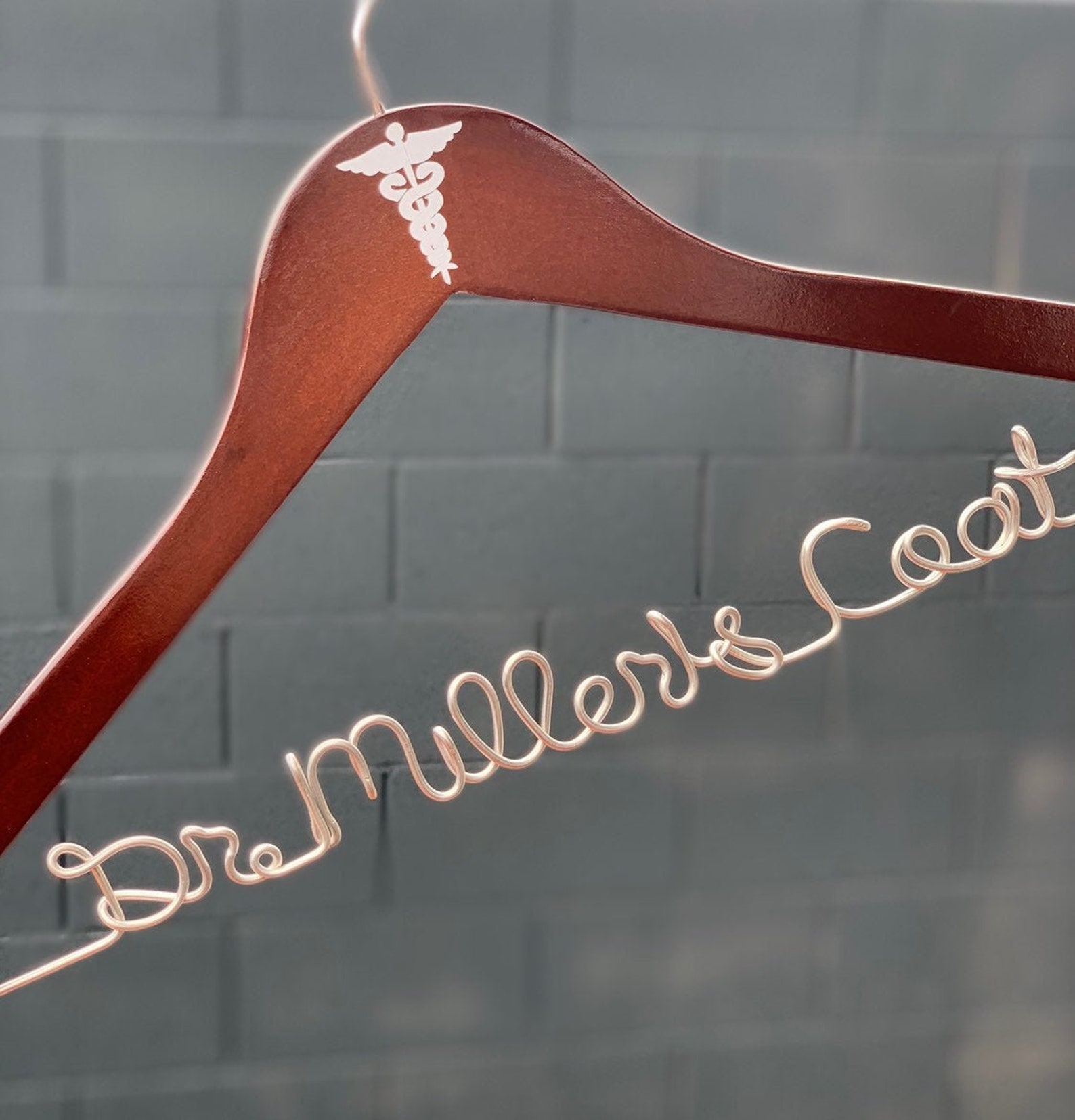 Doctor Coat Hanger Caduceus Decal Hanger Medical Gifts for - Etsy