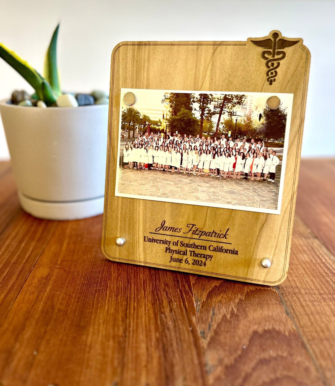 Medical School Graduation Gift, Personalized Picture Frame ...