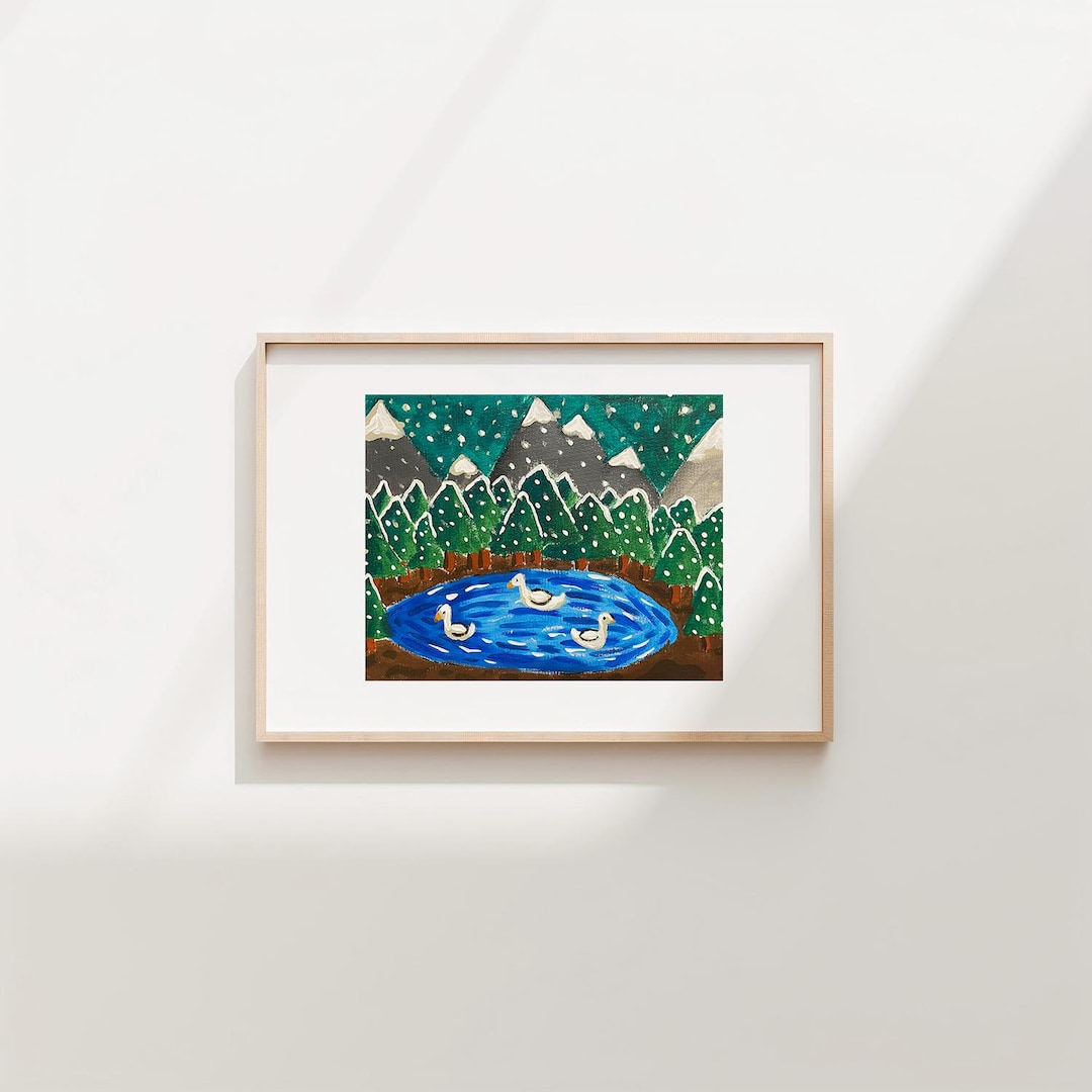 Still Here– Emotional Art Print Inspired by Music, Gentle Printable ...