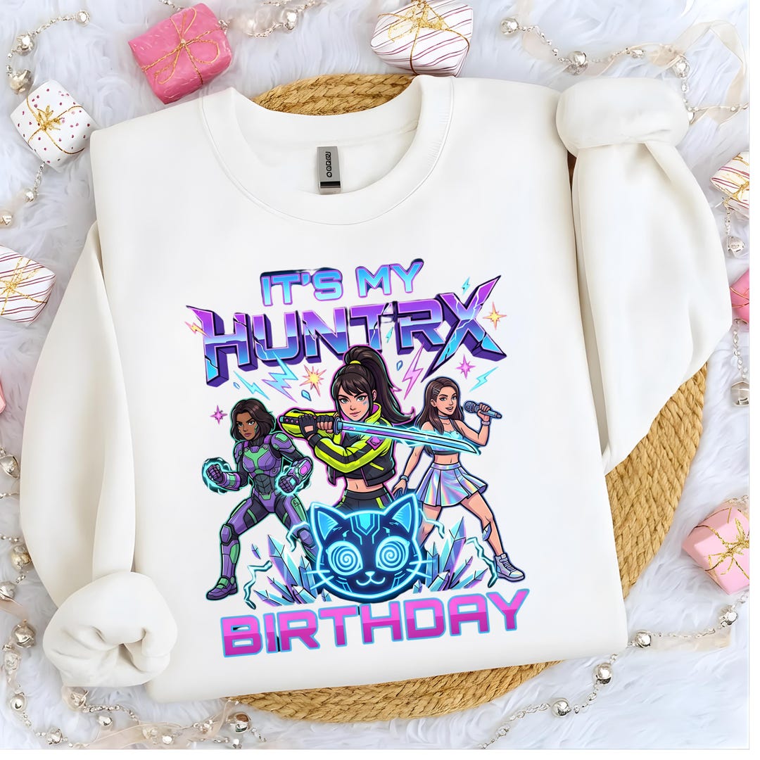 It's My Birthday KPOP Huntrix PNG, Huntrix Birthday Digital Download ...