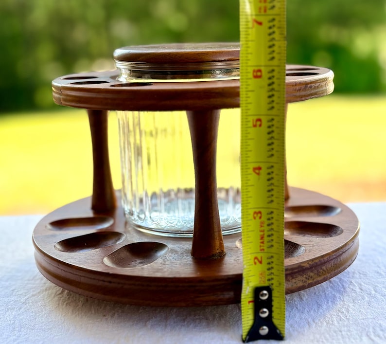Gentleman's Smoking Station | Decatur Industries Walnut Pipe Rack ...