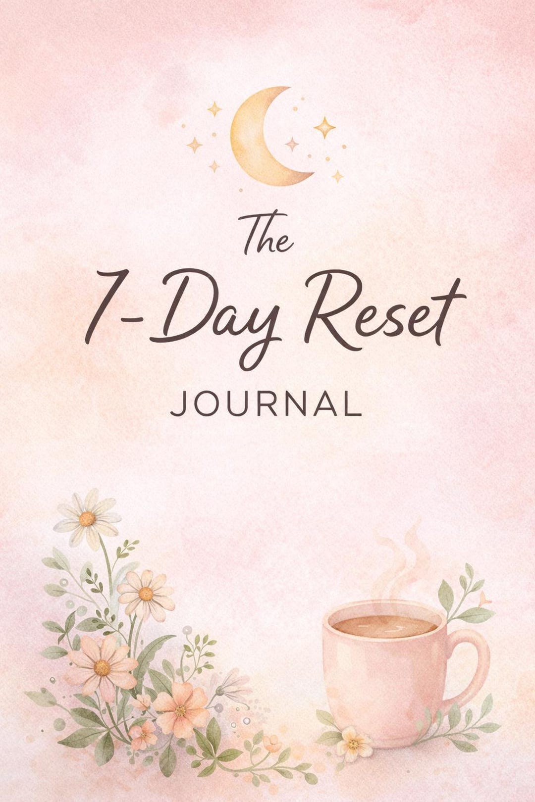 7-day Reset Journal Printable – Gentle Daily Mental Health Planner for ...