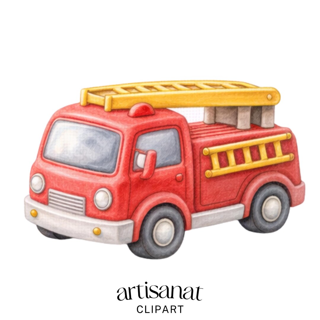 Car Clipart Set, Watercolor Vehicles PNG, Cute Kids Cars Illustration ...