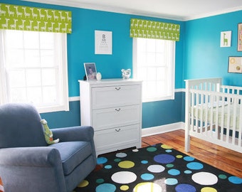 Custom Nursery Window Cornice You Choose the Colors | Etsy