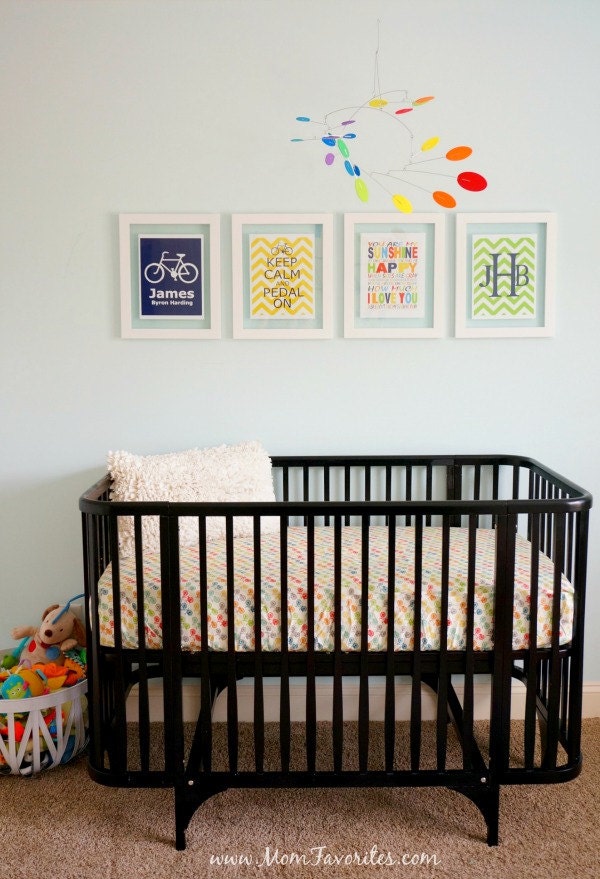 Custom Nursery Window Cornice You Choose the Colors | Etsy