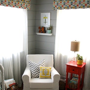 Custom Nursery Window Cornice You Choose the Colors - Etsy