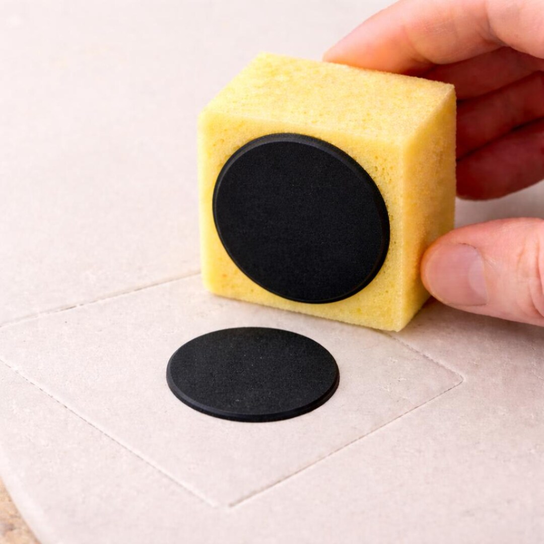 Single Dot Pottery Sponge Stamp - 2cm Minimum - Etsy