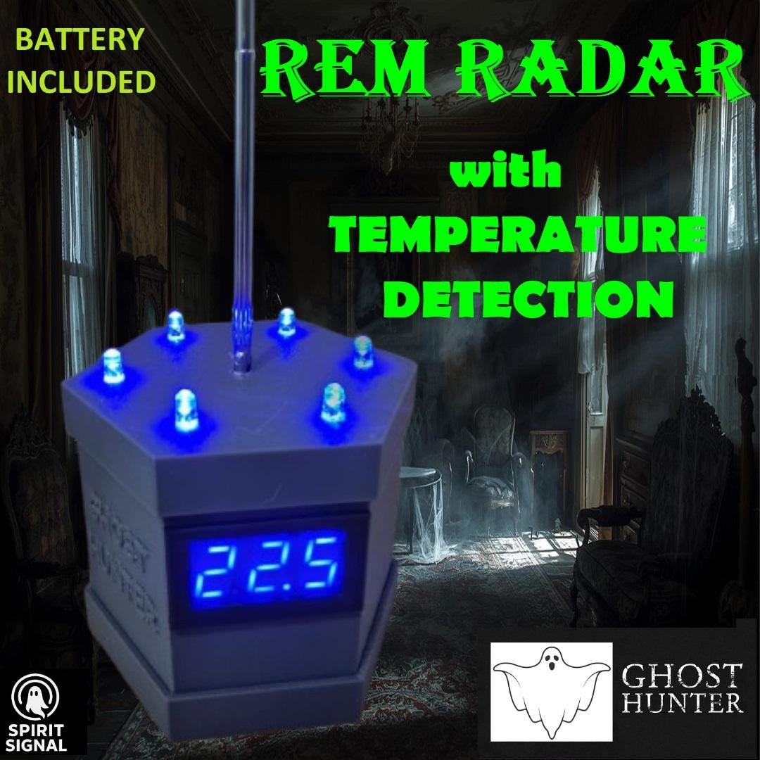 REM Radar, Ghost Hunting Equipment With Temperature Detection - Etsy