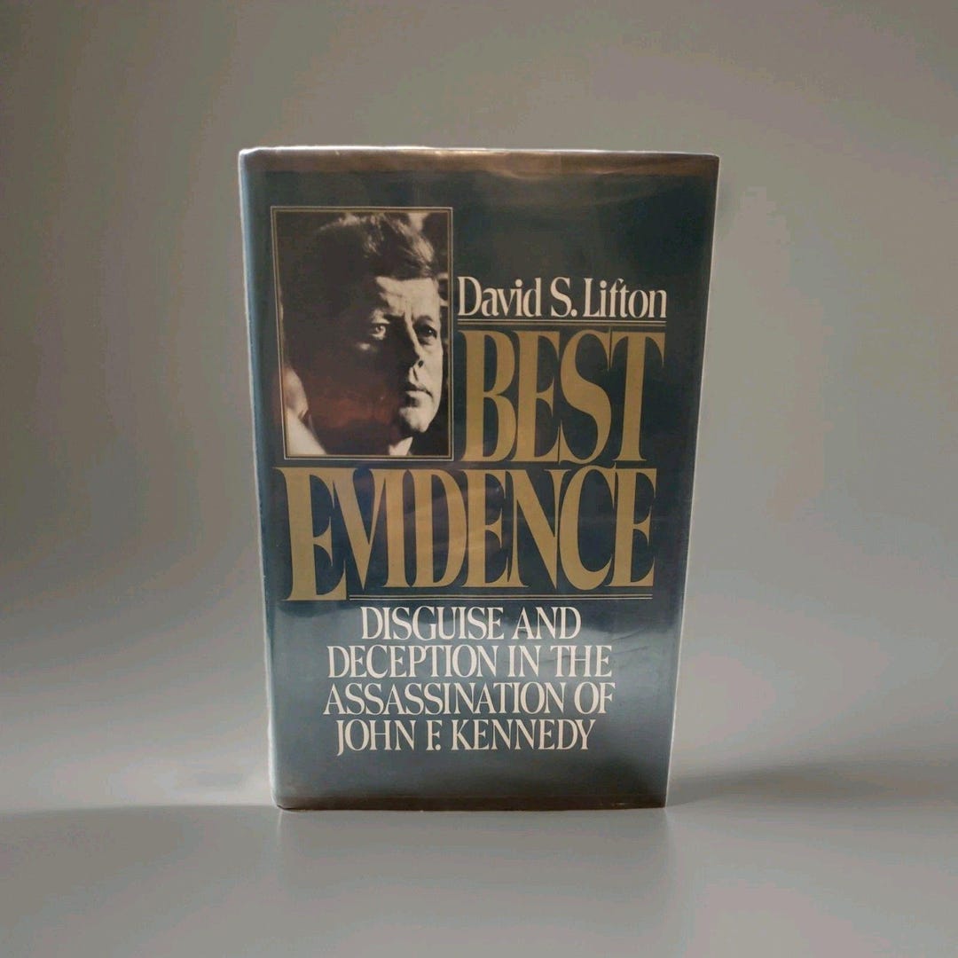 Evidence, JFK Assassination Book, David S. Lifton, 1980 Hardcover - Etsy