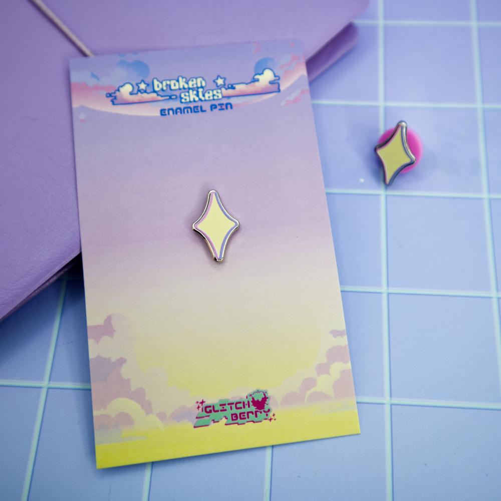 Mini Twinkle Vaporwave Filler Enamel Pin - Etsy