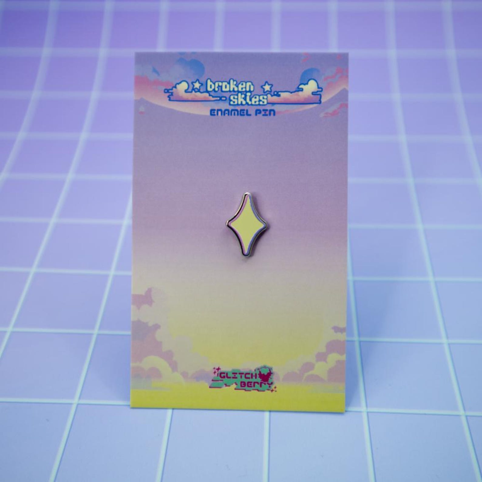 Mini Twinkle Vaporwave Filler Enamel Pin - Etsy