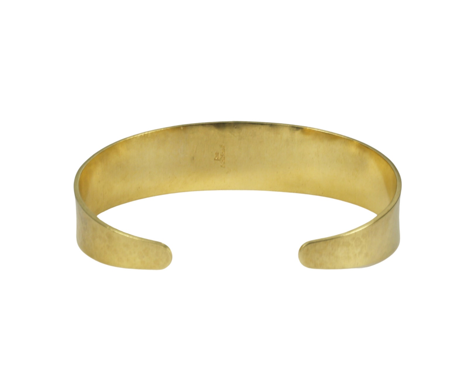 Hammered Gold Brass Cuff Bracelet: Textured Bangle - Etsy