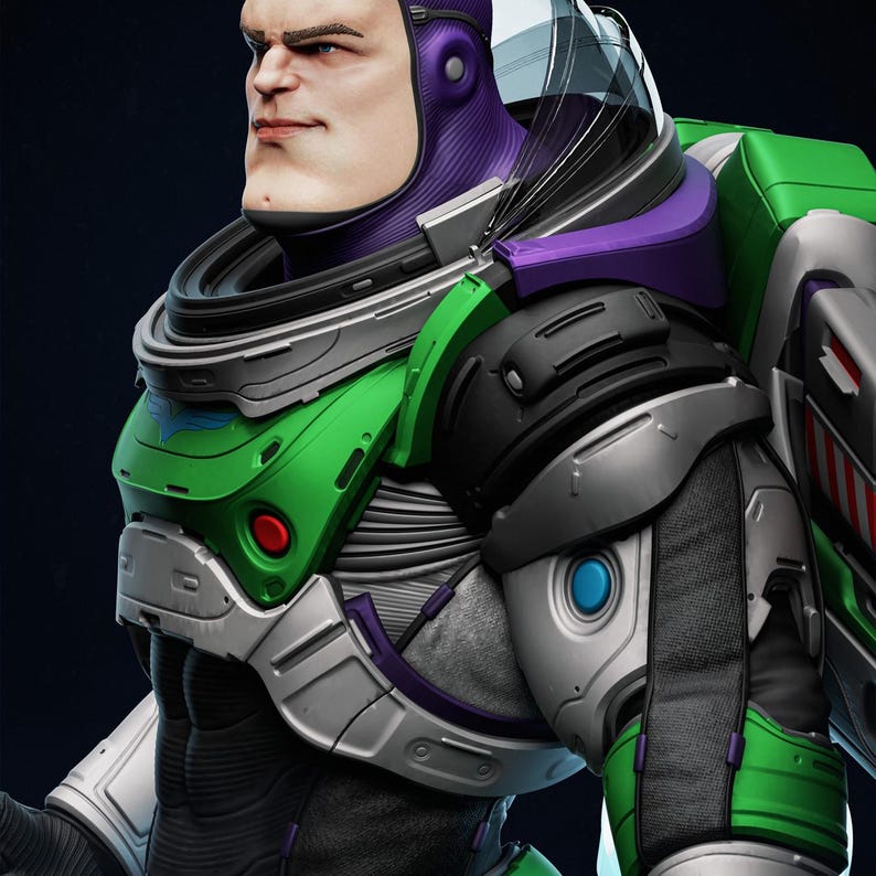 Buzz Lightyear - Movie STL File - Etsy