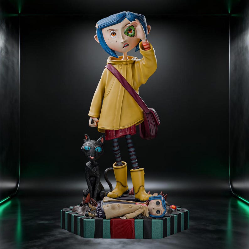 Coraline - Movie STL 3D Print Model - Etsy