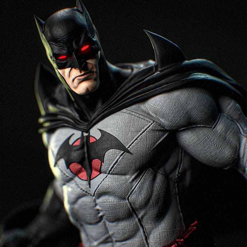 Dark Vigilante Warrior - Movie STL File - Etsy UK