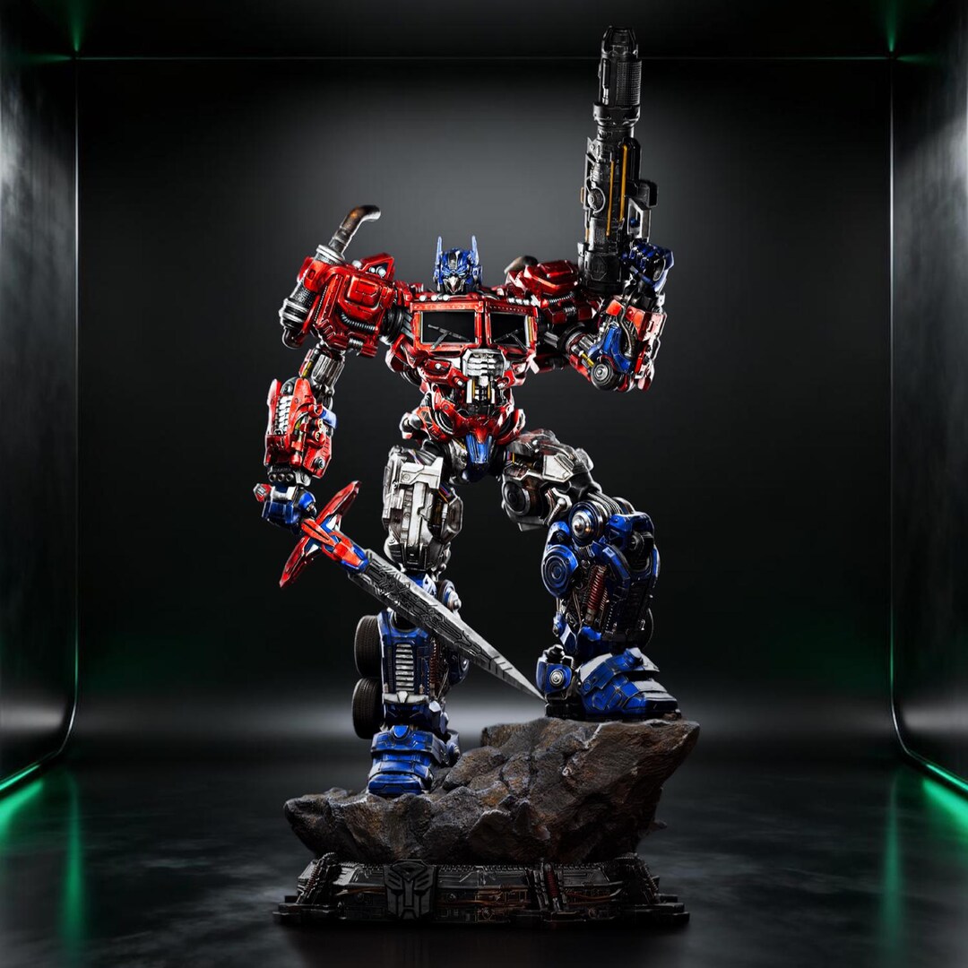 Optimus Prime - Transformer STL | Fullsize + Bust | 1/14 & 1/18 Scales ...